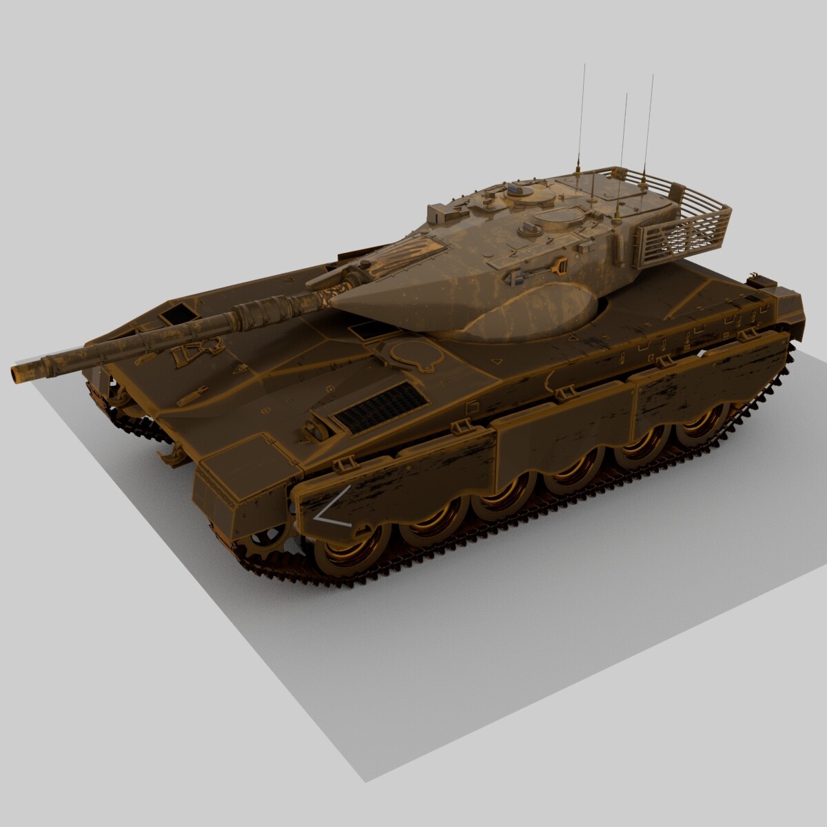 ArtStation - merkava MKI | Resources