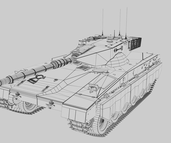 ArtStation - merkava MKI | Resources