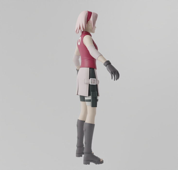 ArtStation - Sakura Lowpoly Rigged | Resources
