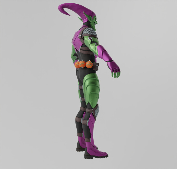 ArtStation - Green Goblin Lowpoly Rigged | Resources