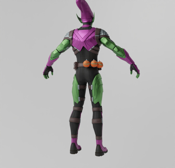 ArtStation - Green Goblin Lowpoly Rigged | Resources