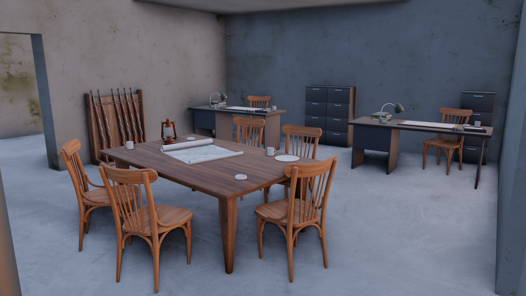 ArtStation - ww2 trench pack | Game Assets