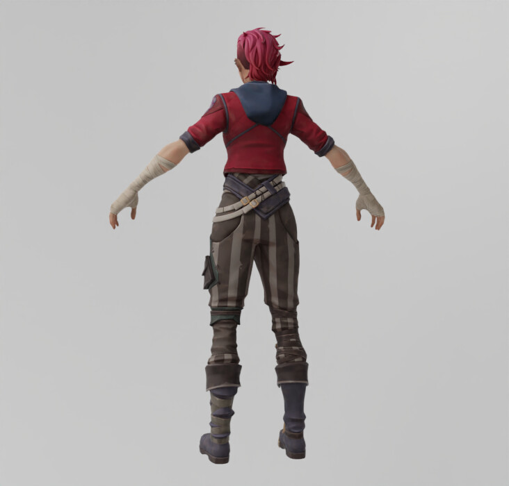 ArtStation - VI Arcane Lowpoly Rigged | Resources