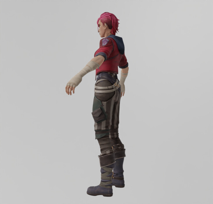 ArtStation - VI Arcane Lowpoly Rigged | Resources