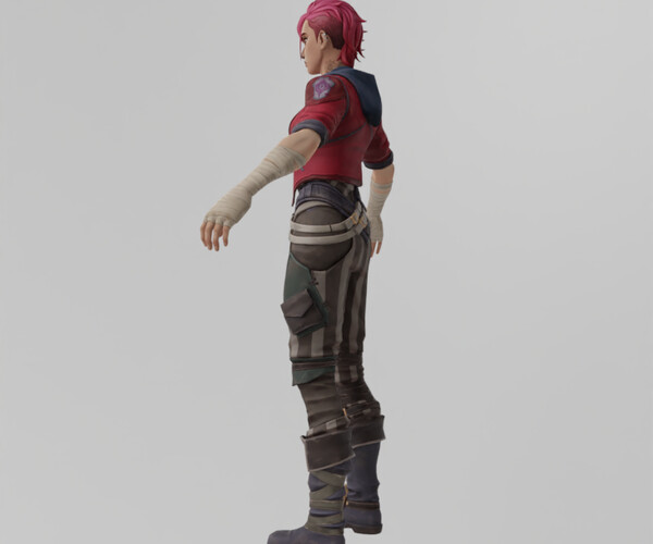 ArtStation - VI Arcane Lowpoly Rigged | Resources