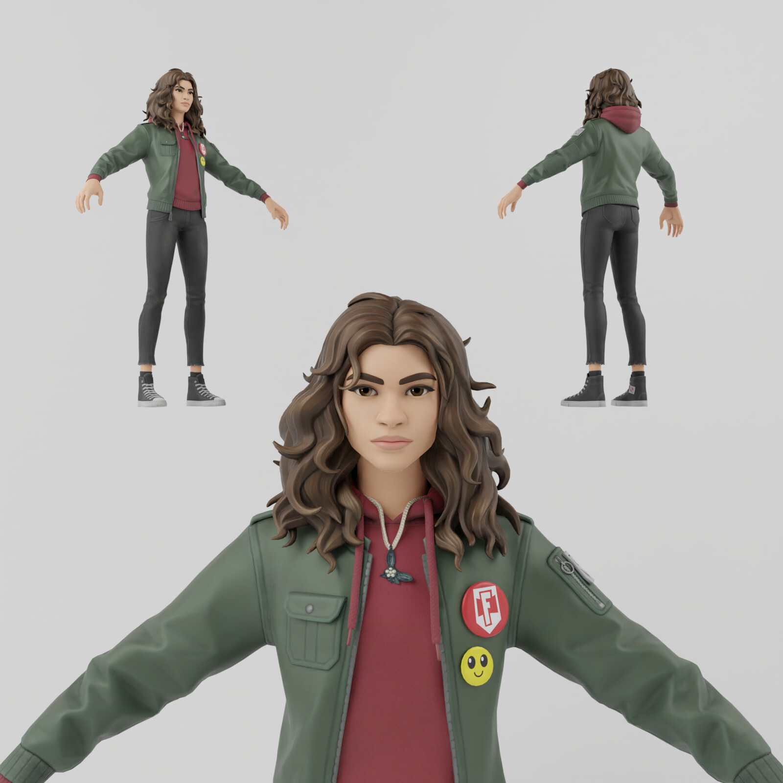 ArtStation - MJ Watson Spiderman Lowpoly Rigged | Resources