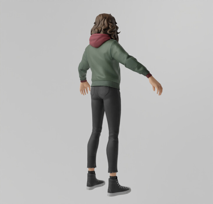 ArtStation - MJ Watson Spiderman Lowpoly Rigged | Resources