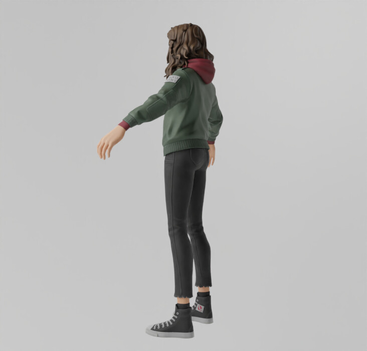 ArtStation - MJ Watson Spiderman Lowpoly Rigged | Resources