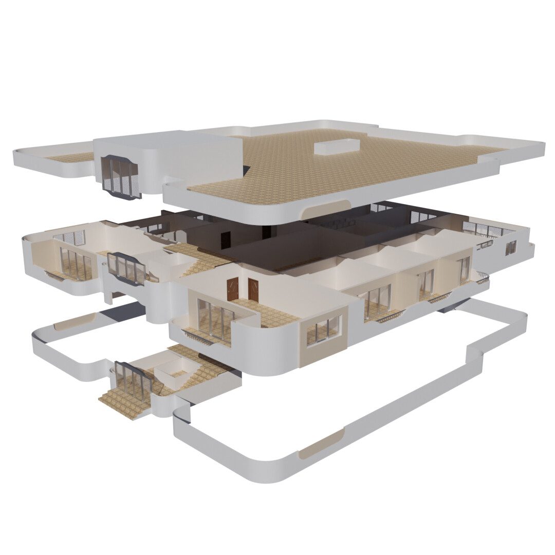 ArtStation - residential buildings | Resources