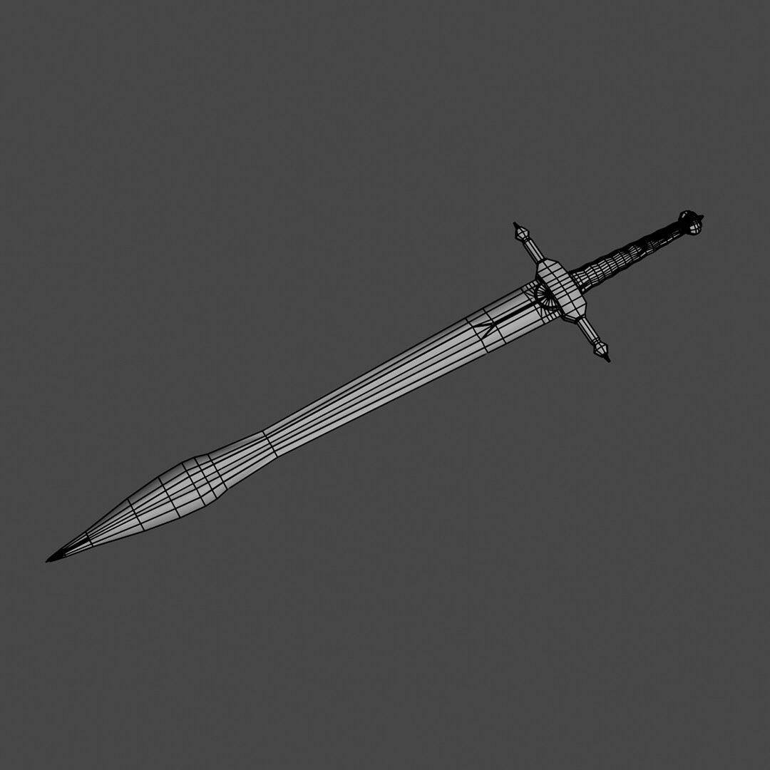 ArtStation - Sword without textures | Resources