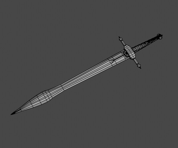 ArtStation - Sword without textures | Resources