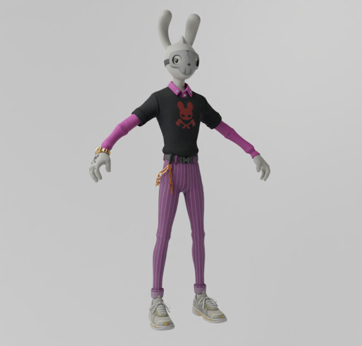 ArtStation - Guggimon Lowpoly Rigged | Resources