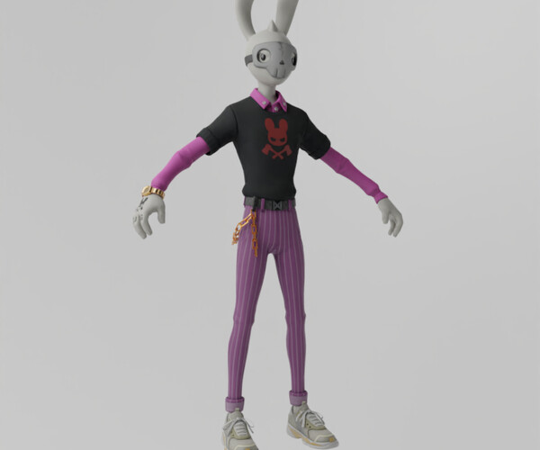 ArtStation - Guggimon Lowpoly Rigged | Resources