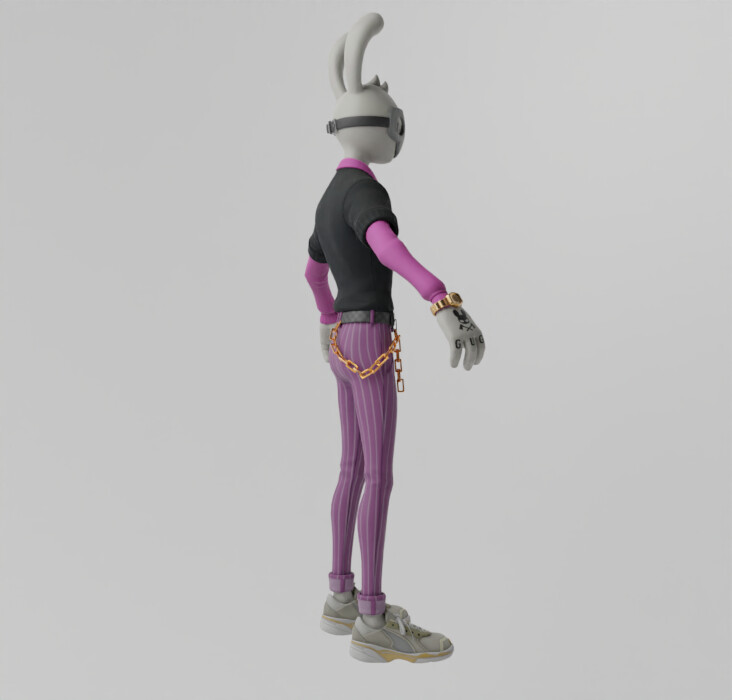 ArtStation - Guggimon Lowpoly Rigged | Resources