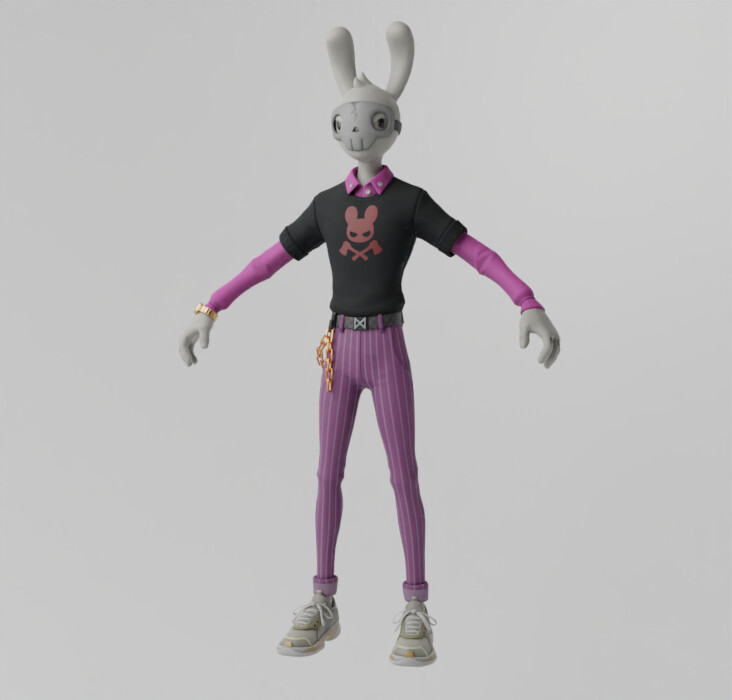 ArtStation - Guggimon Lowpoly Rigged | Resources