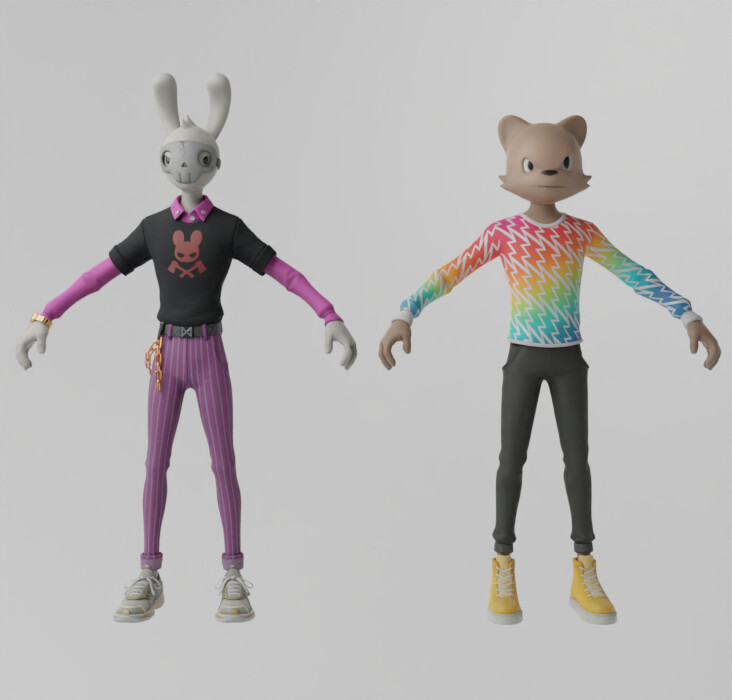 ArtStation - Guggimon N Janky Lowpoly Rigged | Resources