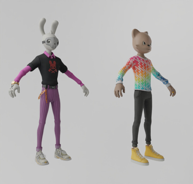 ArtStation - Guggimon N Janky Lowpoly Rigged | Resources