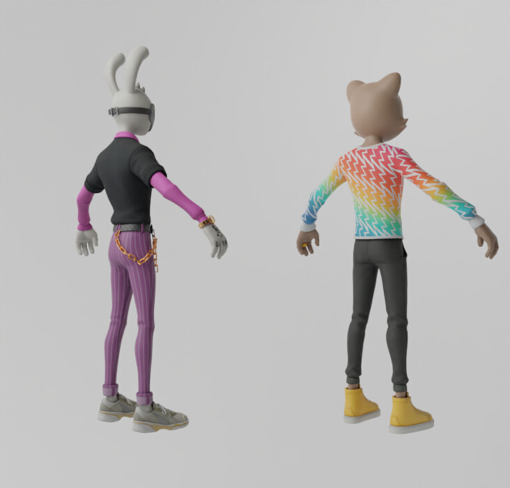 ArtStation - Guggimon N Janky Lowpoly Rigged | Resources