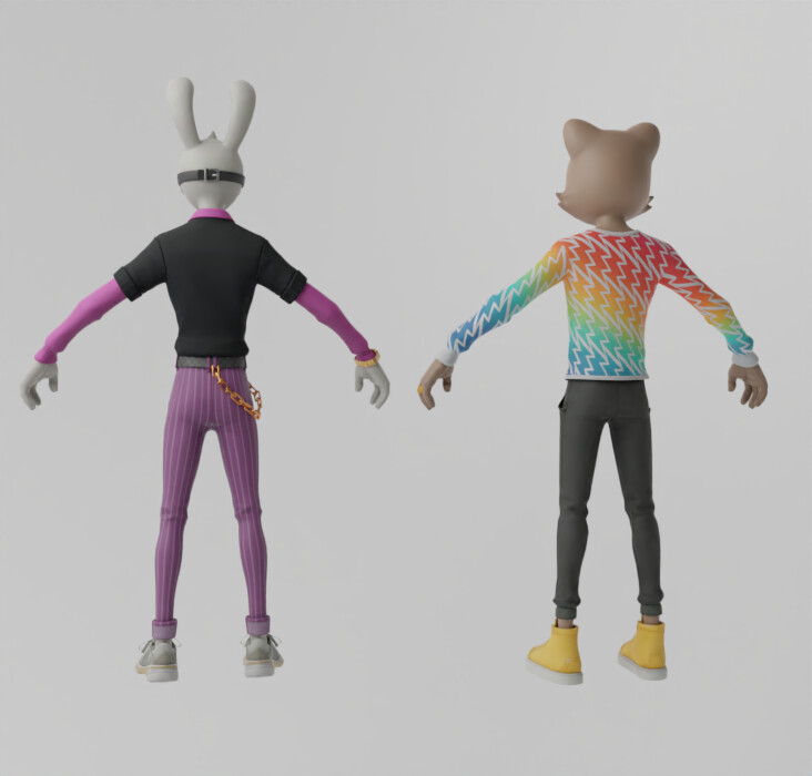 ArtStation - Guggimon N Janky Lowpoly Rigged | Resources