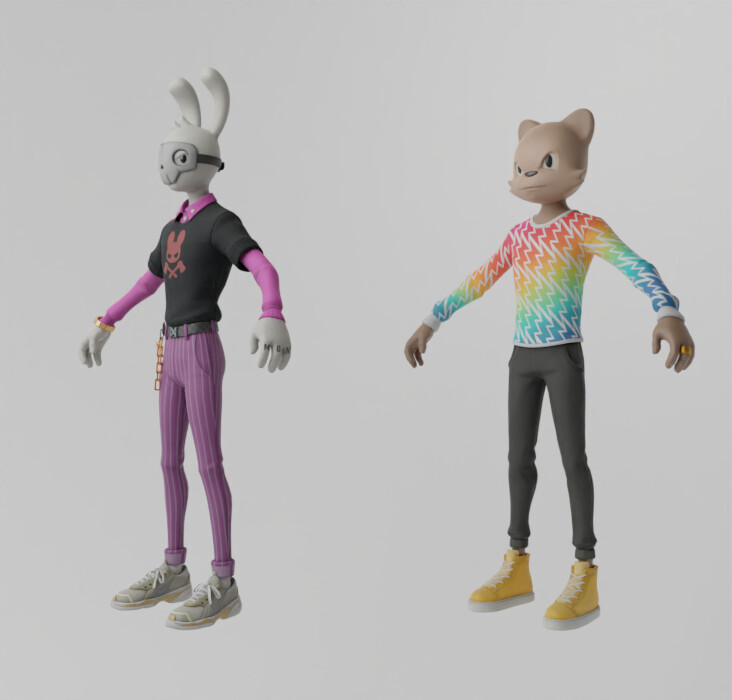 ArtStation - Guggimon N Janky Lowpoly Rigged | Resources