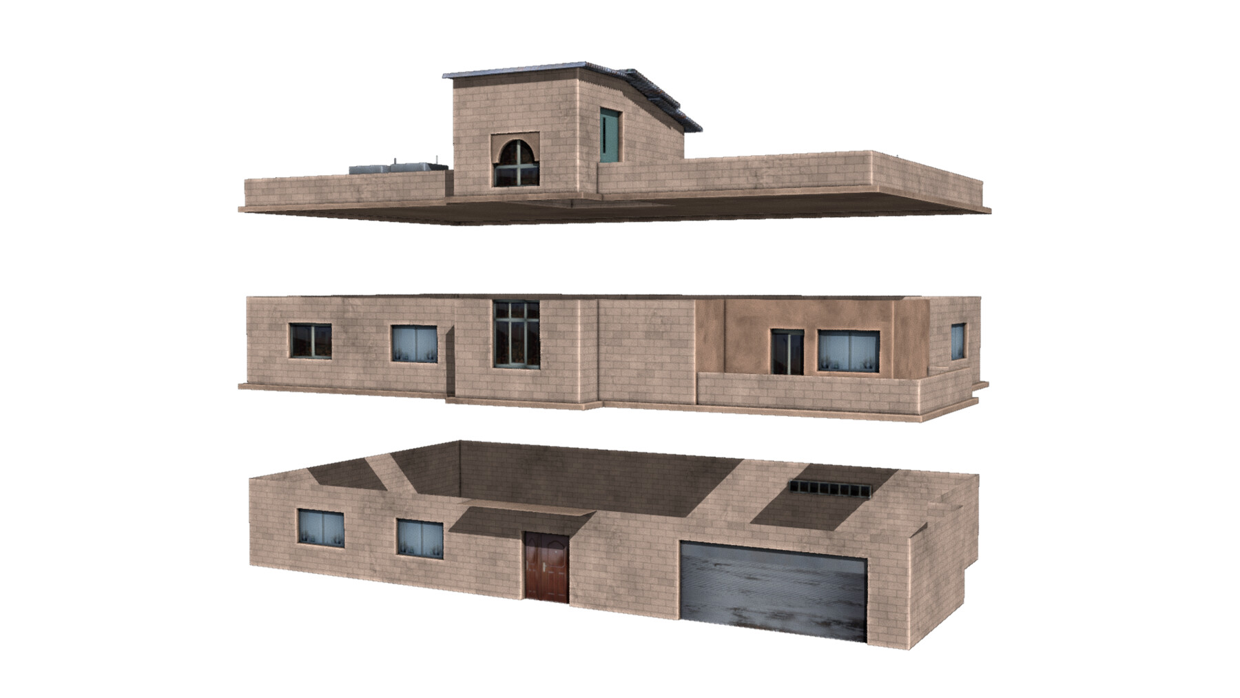 ArtStation - 24 arabian middle east buildings Collection | Resources