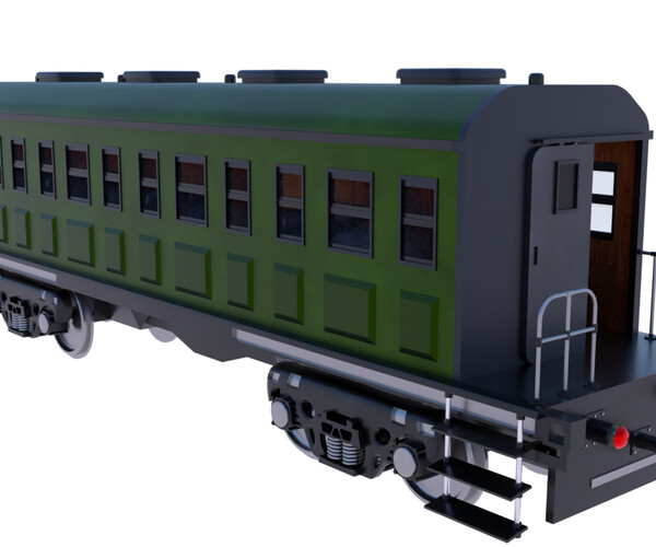 ArtStation - steam train engine | Game Assets