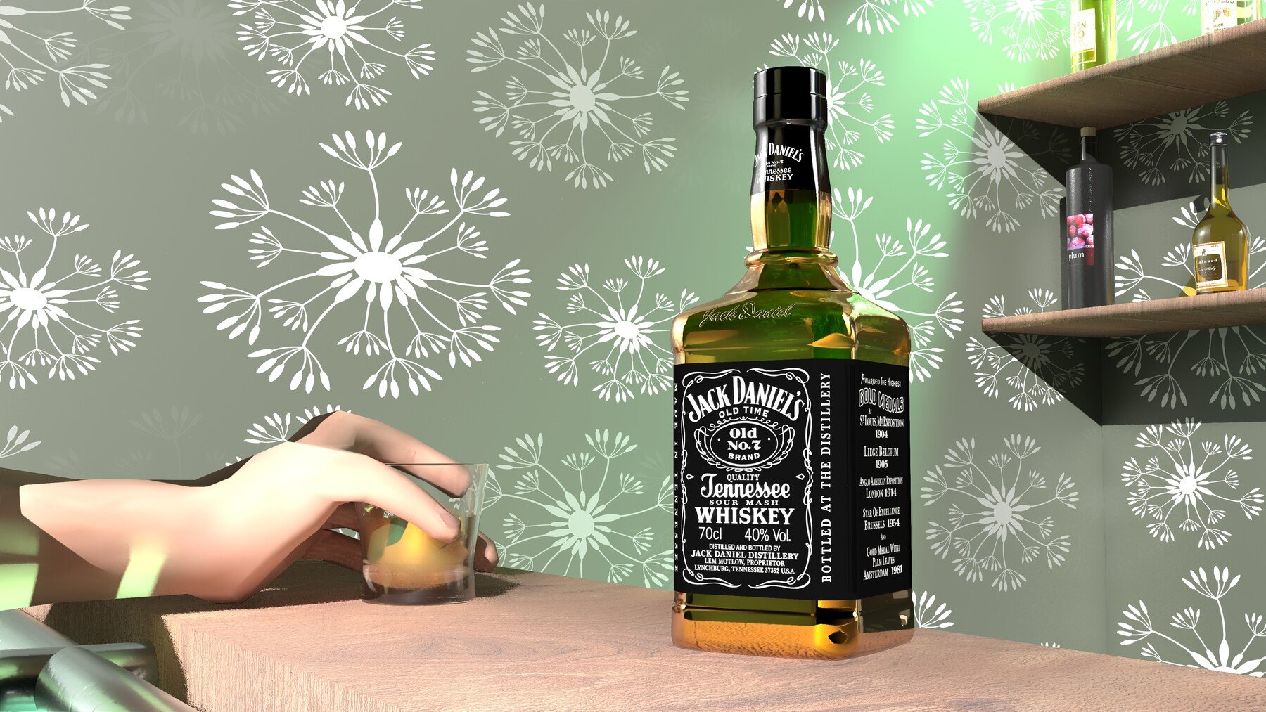 ArtStation - American Bar 4K | Resources