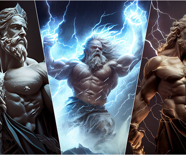 ArtStation - Zeus Reference Pack | Artworks