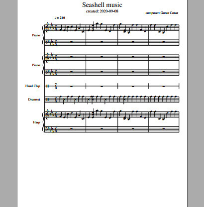 ArtStation - seashell music | Game Assets