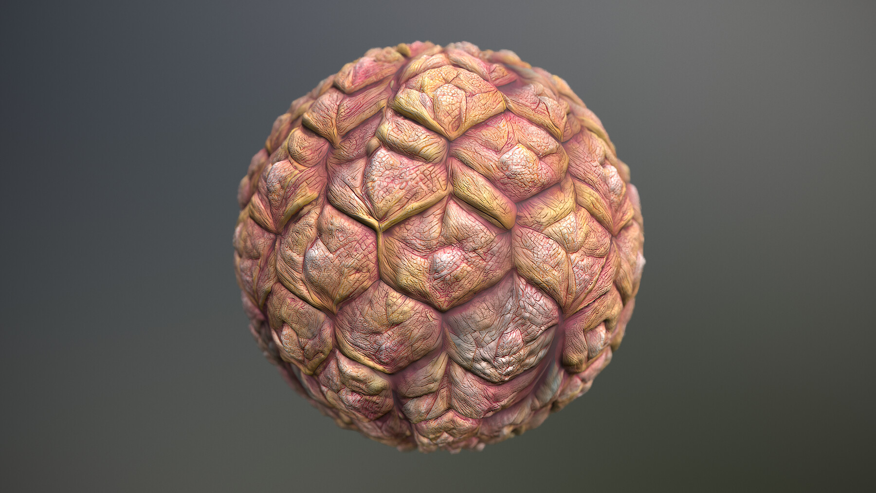 ArtStation - 10 Materials Skin Monster Seamless PBR Pack 3 | Resources