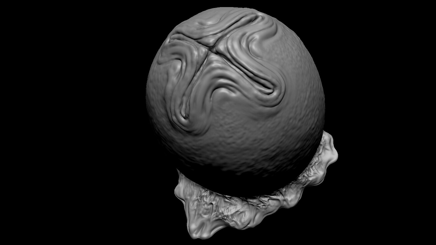 ArtStation - 3D PRINTABLE ALIEN EGG OVOMORPH 1979 WITH BASE | Resources