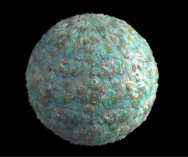 ArtStation - PBR Skin Creature Alien Realistic Scale Seamless Material ...