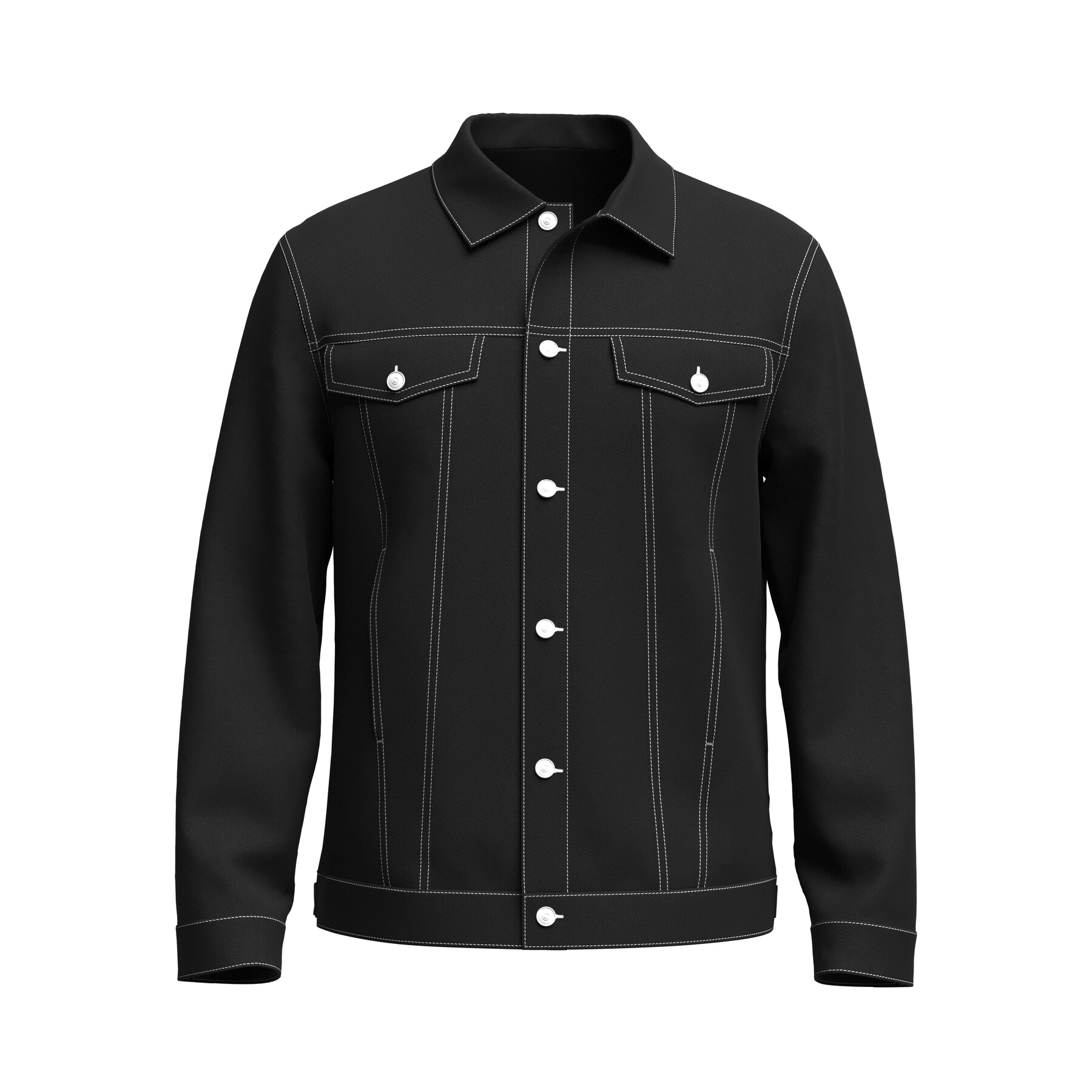 ArtStation - Denim Jacket 3d Model | Resources