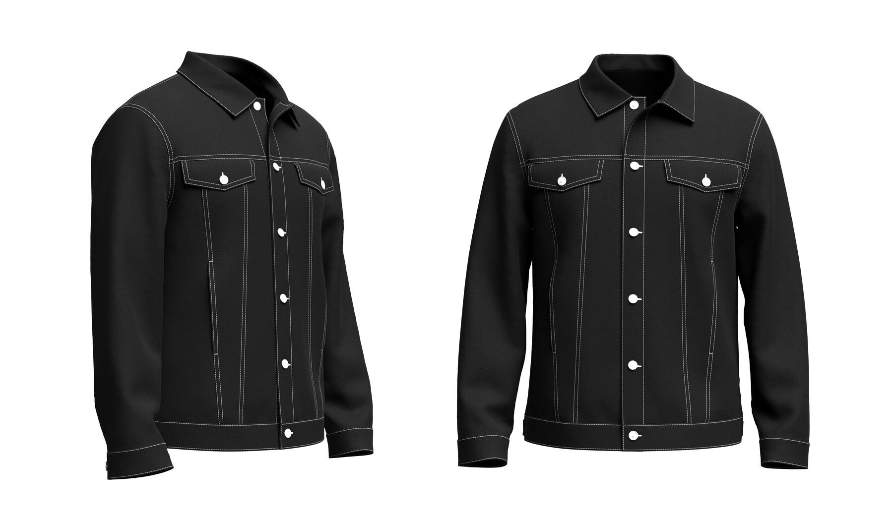 ArtStation - Denim Jacket 3d Model | Resources