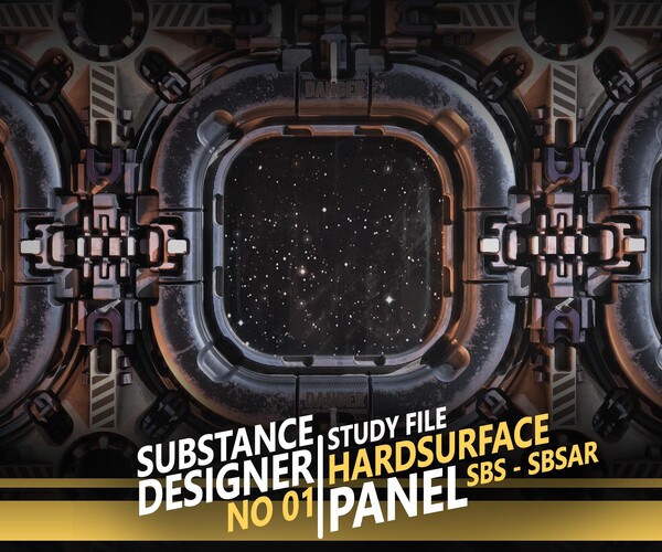 ArtStation - Substance Designer - Hardsurface Panel - VOL 01 | Resources