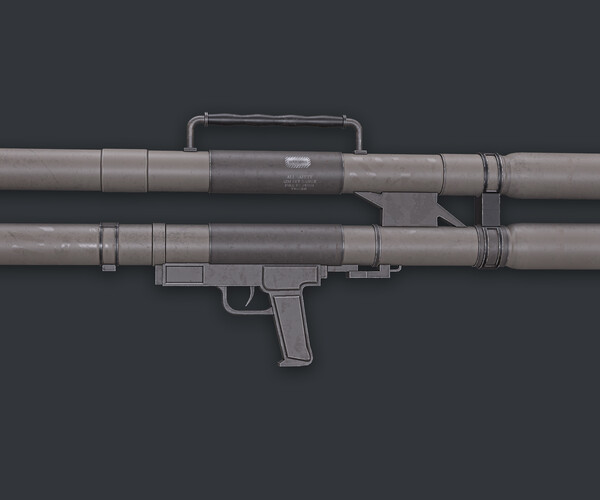 ArtStation - Rocket Launcher Game Ready 12 | Game Assets