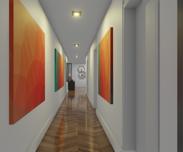 ArtStation - small modern house low poly | Resources