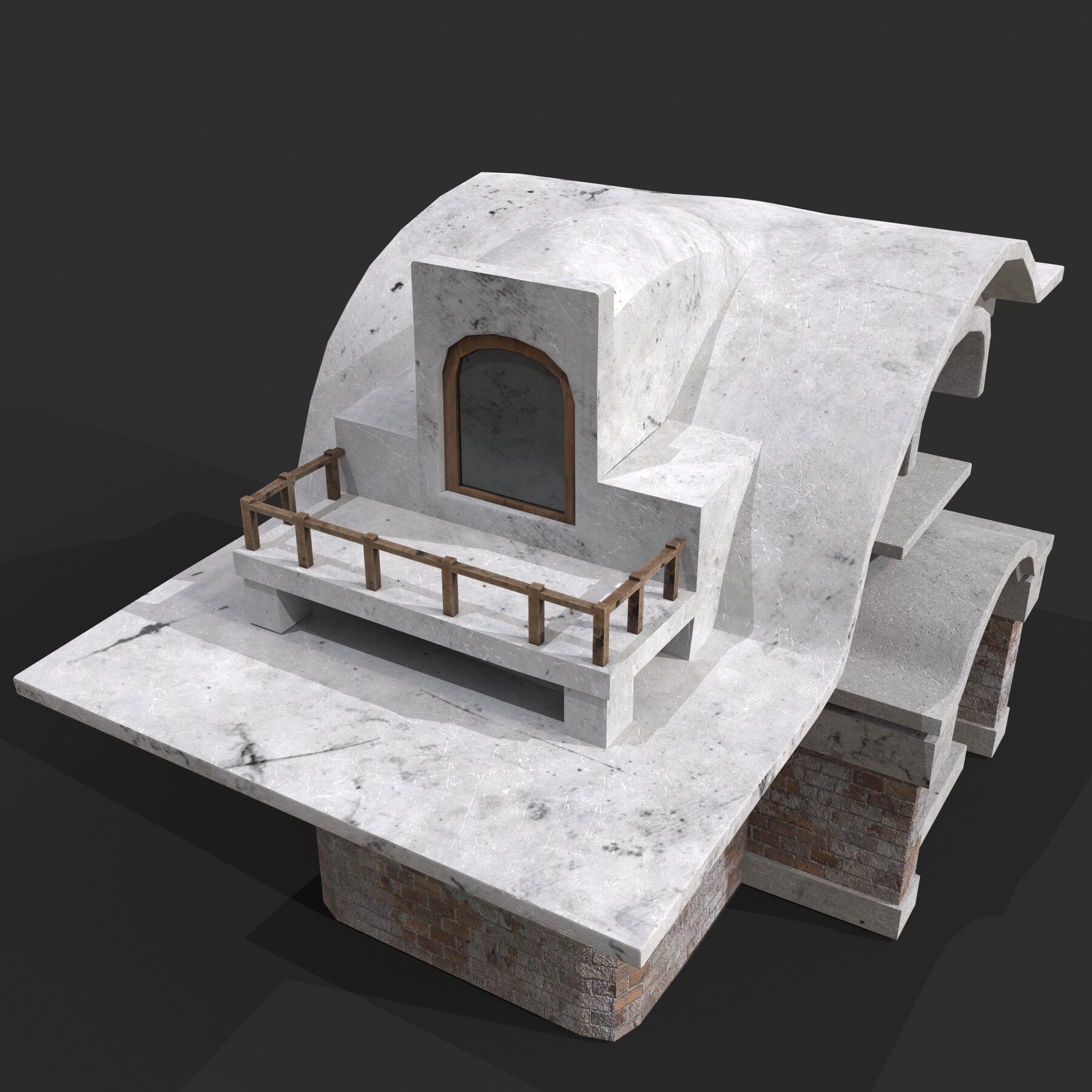 ArtStation - 3D Game House with PBR Texturing | Game Assets