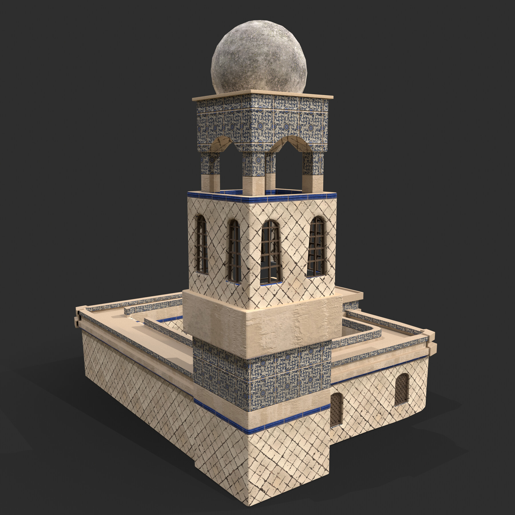 ArtStation - 3D Game House with PBR Texturing | Game Assets