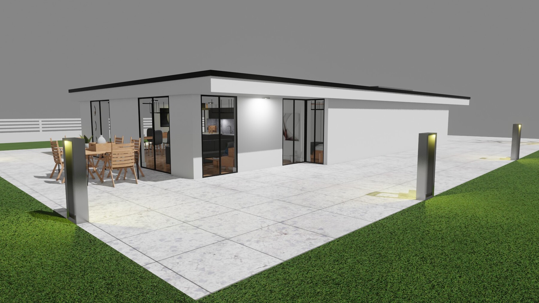 ArtStation - small modern house low poly | Resources