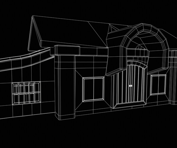 ArtStation - 3D Game House with PBR Texturing | Game Assets