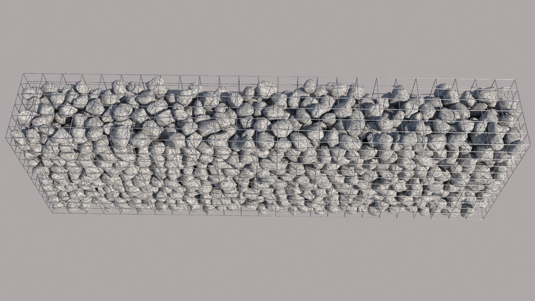 ArtStation - Gabion Wall | Game Assets