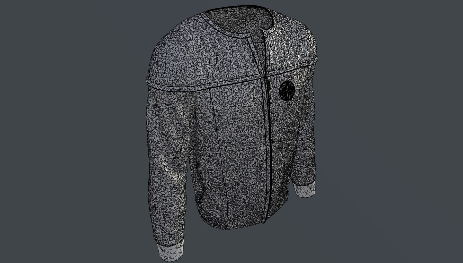 ArtStation - Stone Island Retro Jacket Low-poly | Game Assets
