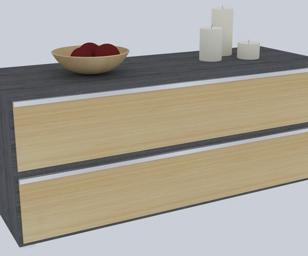 ArtStation - Comoda / Commode | Game Assets