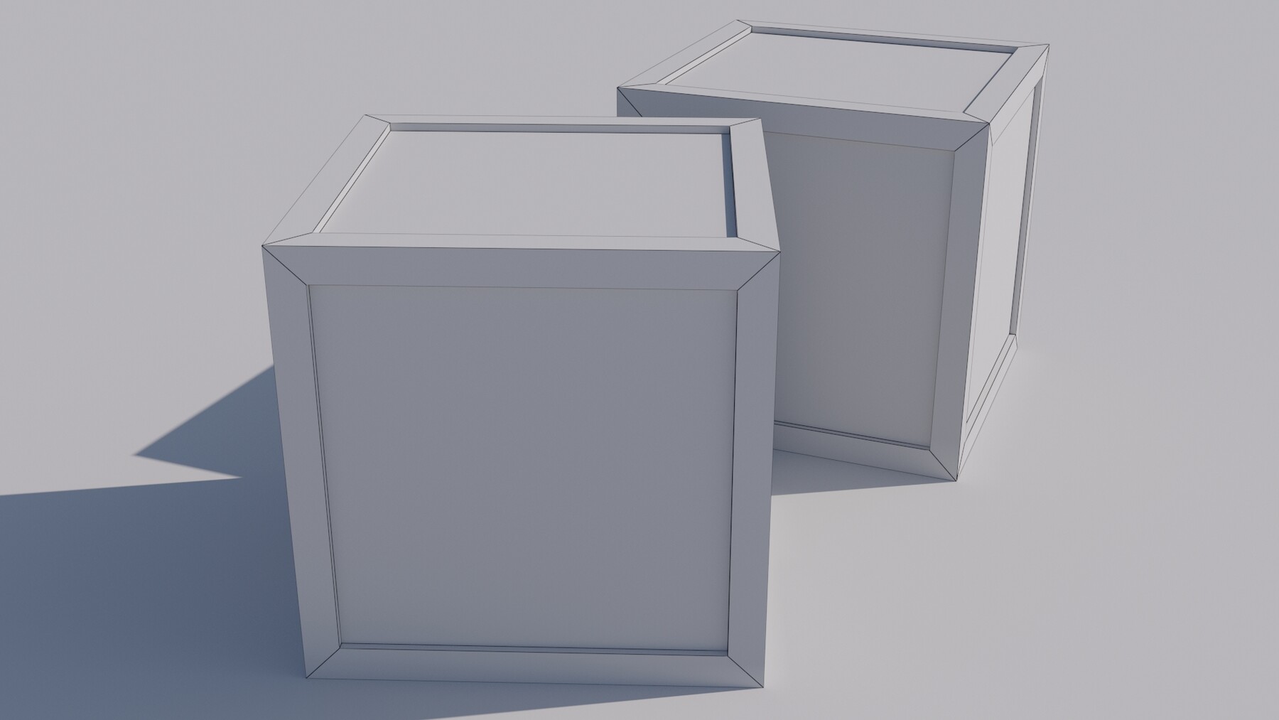 ArtStation - Wood Box | Game Assets