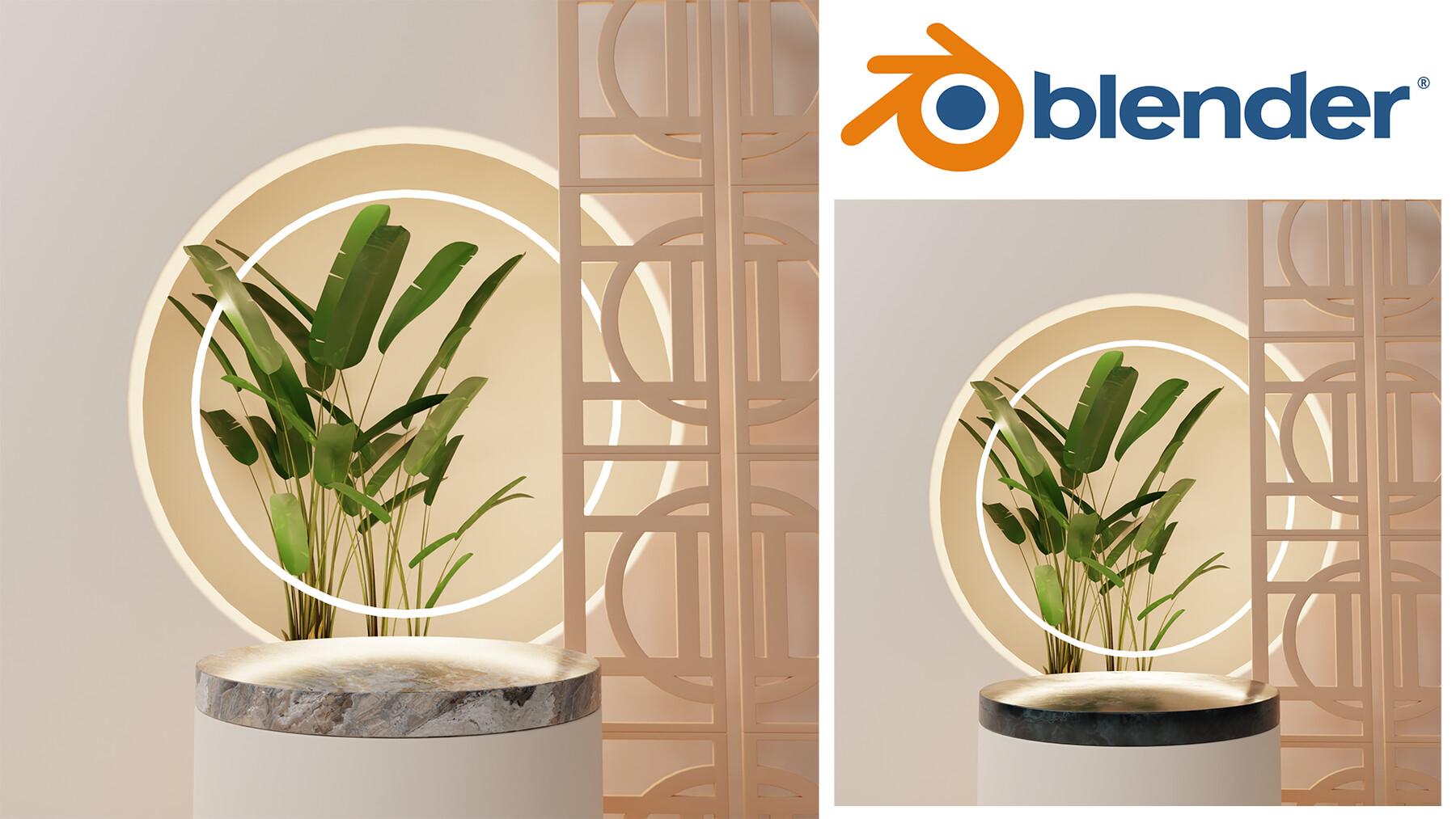 ArtStation - 3d rendering of pastel color backdrop blender 3.x | Resources