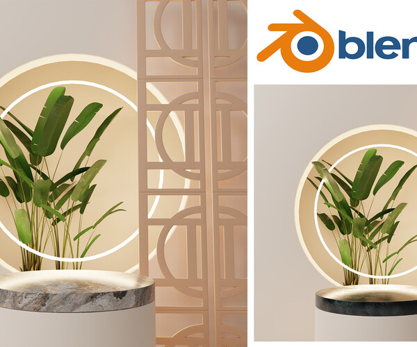 ArtStation - 3d rendering of pastel color backdrop blender 3.x | Resources