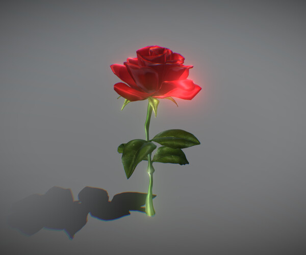 ArtStation - Rose | Game Assets