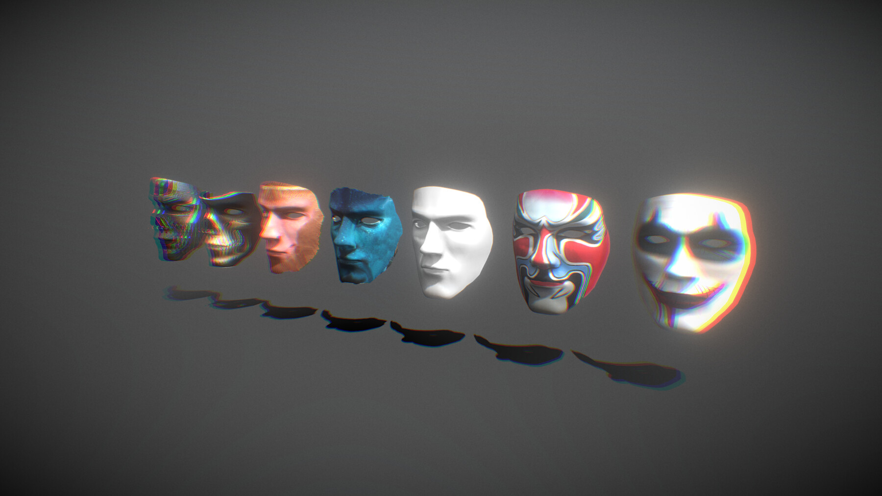 ArtStation - Masks | Game Assets