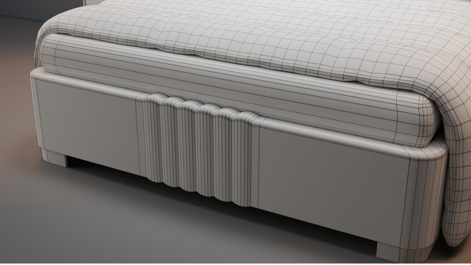 ArtStation - Bed 05 | Game Assets